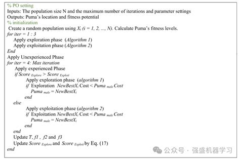 2024年新算法 美洲狮优化算法po 公式原理详解与性能测评 Matlab代码免费获取基于美洲狮优化算法puma Optimizar