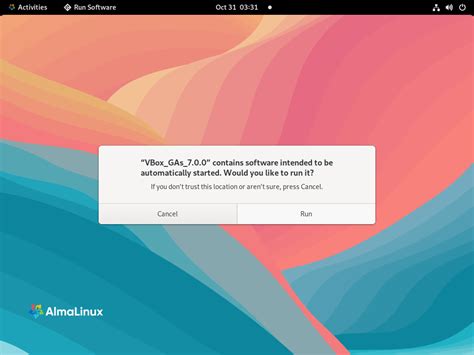 How To Install And Use VirtualBox In AlmaLinux