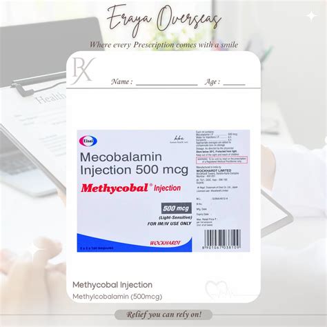 Methylcobal 500 Mg Injection At ₹ 286 Piece Bagadganj Nagpur Id 2856755869230