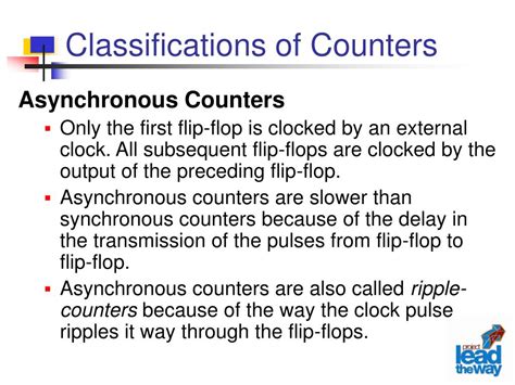 Ppt Asynchronous Counters Powerpoint Presentation Free Download Id 1784388