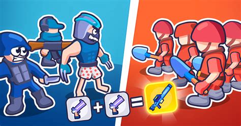 Squad Assembler Red Vs Blue 🕹️ Jogue Na Crazygames