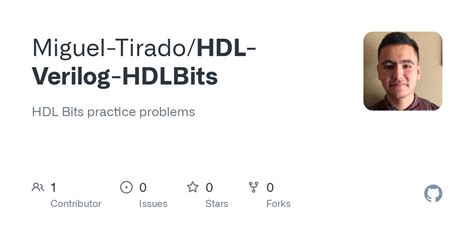 Github Miguel Tiradohdl Verilog Hdlbits Hdl Bits Practice Problems