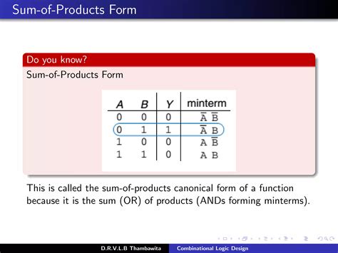 Lec 03 Combinational Logic Design Ppt