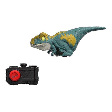 Jurassic World Dominion Uncaged Velociraptor Blue Dinosaur With Click