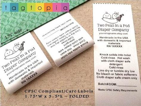 Cpsc Compliance Labels White Onlydo Not Use This Listing Etsy Australia Unique Items