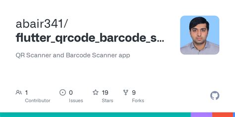 Github Abair341flutterqrcodebarcodescanner Qr Scanner And Barcode Scanner App