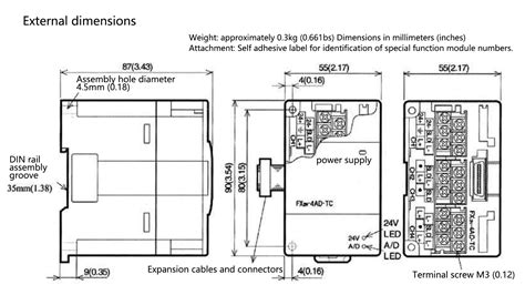 Mitsubishi Plc Fx2n Series Plc Analog Input Module Fx2n 4ad Tc Buy Thermocouple Temp Erature
