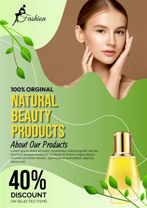 Product Advertisement Poster Design