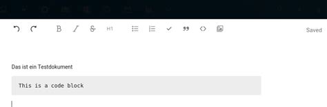 [bug ]markdown code block empty line at end of block ℹ️ support