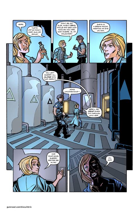 Resident Evil 2: Scenario G, Page 43/67 by BiscuitKris on DeviantArt