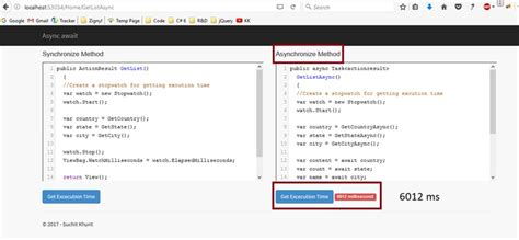 Async Await And Asynchronous Programming In Mvc