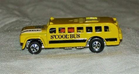 Scool School Bus Original Hot Wheels Authentic 1970 4590875806