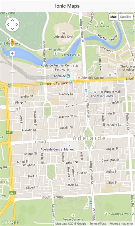 Part Integrating Google Maps With An Ionic X Application Josh Morony