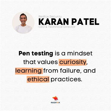 Infosec Professionalgrowth Cybersecurity Pentest Penetrationtesting Ethicalhacking Karan