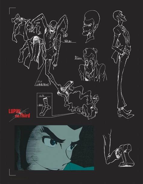 Pin By Hernán Sayago On Lupin The Third Lupin Iii Sketch Book