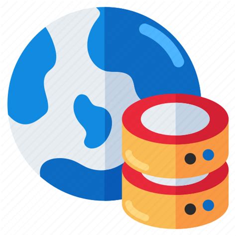 global server dataserver global database db icon download on