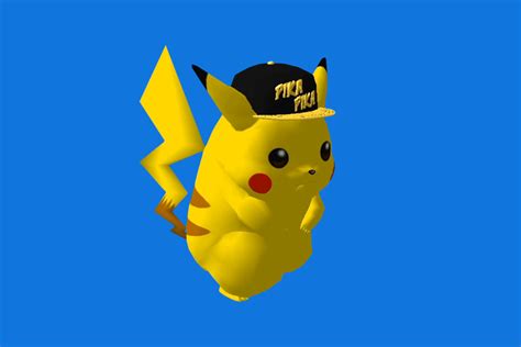 Axe Hat Pikachu Ssbm Textures
