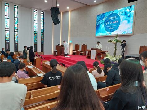 22년 4월 17일 중고등부예배 예배당 3부 예배로 드림 중고등부 정읍중앙교회