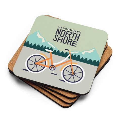 Bike Cork Back Coaster Shop