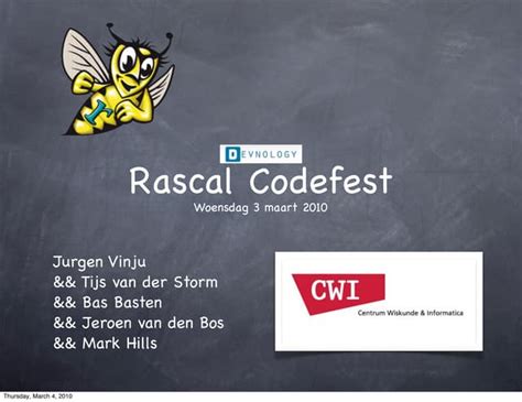 rascal devnology code fest ppt