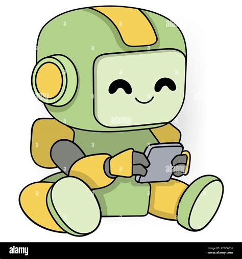 Robot Cap Stock Vector Images Alamy