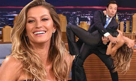 Gisele Bundchen Shows Off Dance Moves During Jimmy Fallon Appearance Daily Mail Online