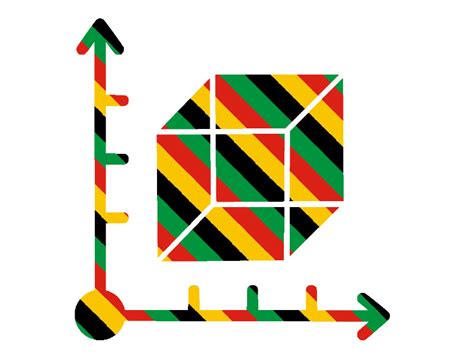 Cube Coordinates System Logo Graphic By Antoniomwest Creative Fabrica