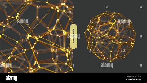 Lattice Structure Science Or Technology Background Graphic Design 3d Grid Surface Abstract