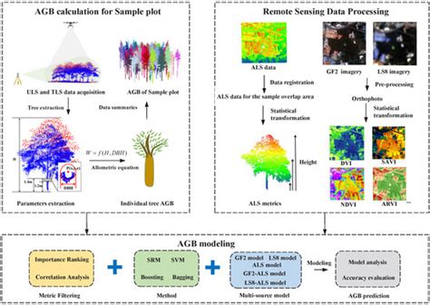 Investigating Dual Source Satellite Image Data And Als Data For Estimating Aboveground Biomass