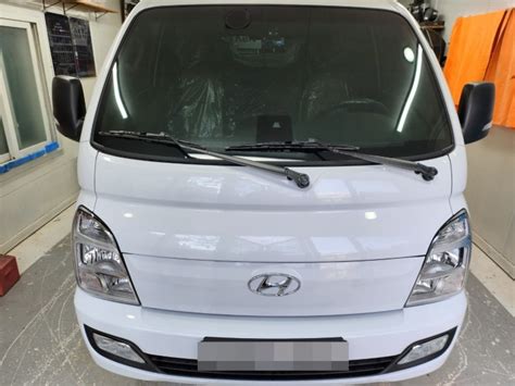 세인트아모 썬팅 솔레일샵 현대 포터2 더블캡 신차패키지 디텍 오로라 썬팅 및 현대 모비스 A3000 블랙박스 장착 시공 네이버 블로그