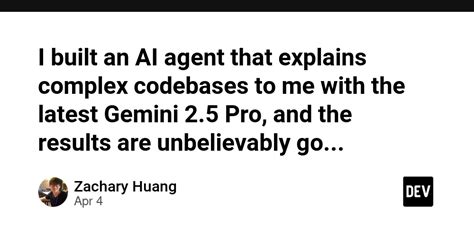 I Built An Ai Agent That Explains Complex Codebases To Me With The