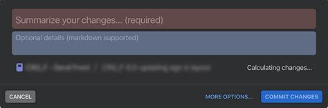 além do versionamento como escrever commits significativos no abstract