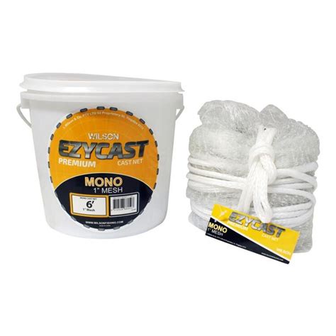 Wilson Ezycast Mono 6 X 1 Cast Net