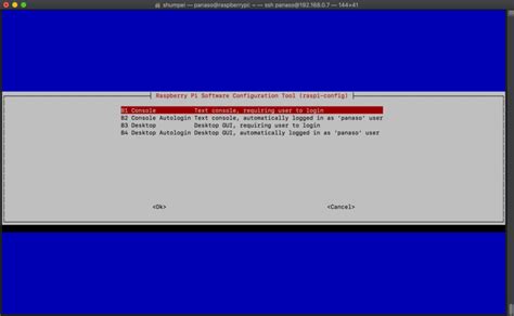 Raspi Configにboot Optionsがない奥にあった 読んだ本とやったこと
