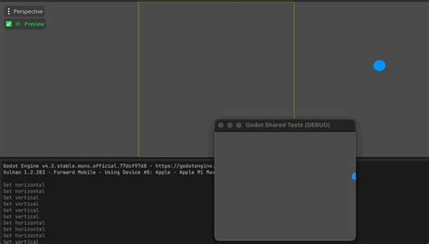 Camera Preview Differs From Game View Physics Godot Forum