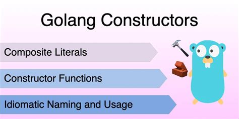 Golang Constructors - Design Patterns For Initializing Variables