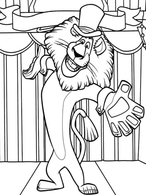 Alex Coloring Page