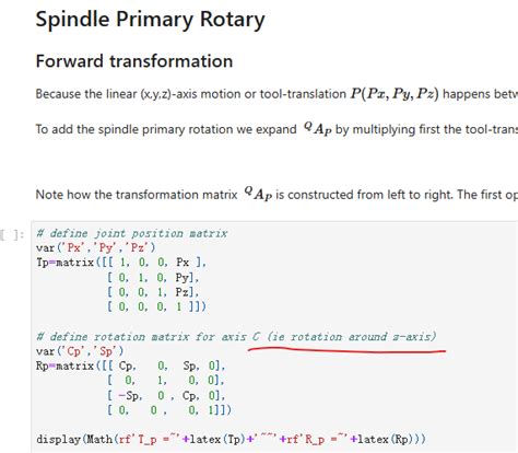 Kinematic Model For A 5axis Mill With Universal Nutating Head Page
