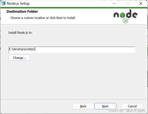 Node、npm的下载、安装、配置node 下载安装 Csdn博客