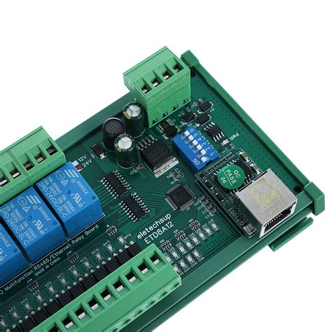 2 In1 12 Dio Ethernet Rs485 Relay Switch Module Modbus Rtu Tcp Ip