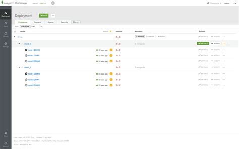 MongoDB OPS Manager的搭建及使用 Nutao