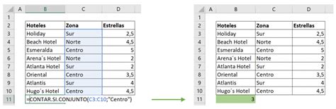 Como Contar Celdas Que Contengan Una Palabra En Excel Youtube Riset