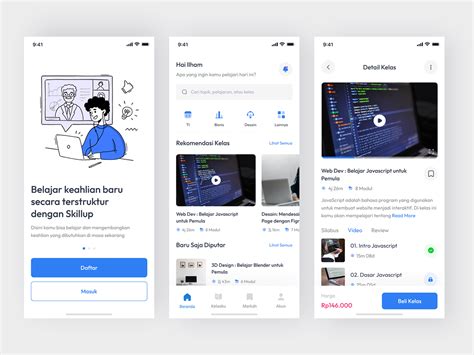 E Learning Mobile App Behance