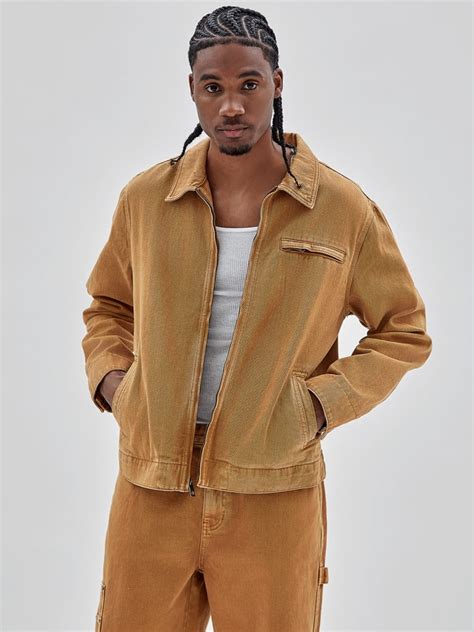 Guess® Originals Zipped Denim Jacket Men