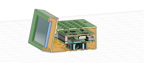 Free 3d File Mmdvm Housing For Nextion 3 2 Display And Rpi 3b 👽 ・object To Download And To 3d