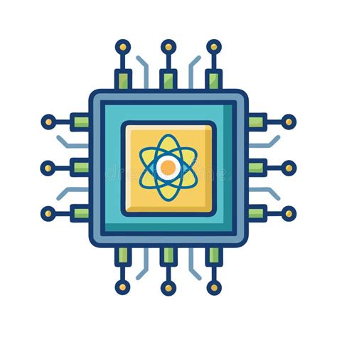 Quantum Computing Chip Atomic Design Semiconductor For Advanced
