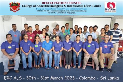 Ra Pramodya Piyumanthi On Linkedin Completed Erc Als Programme With This Wonderful Team