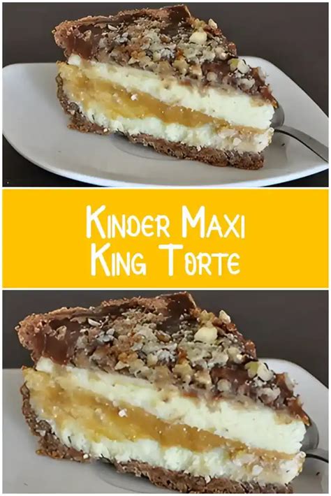 Kinder Maxi King Torte