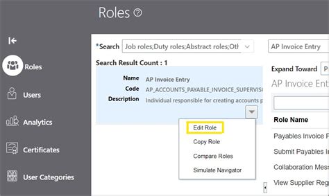 Assigning Data Access On Role Level Oracle Advanced Controls Grc