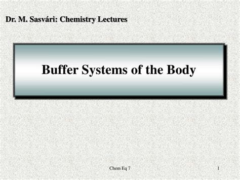 Ppt Buffer Systems Of The Body Powerpoint Presentation Free Download Id 4264848